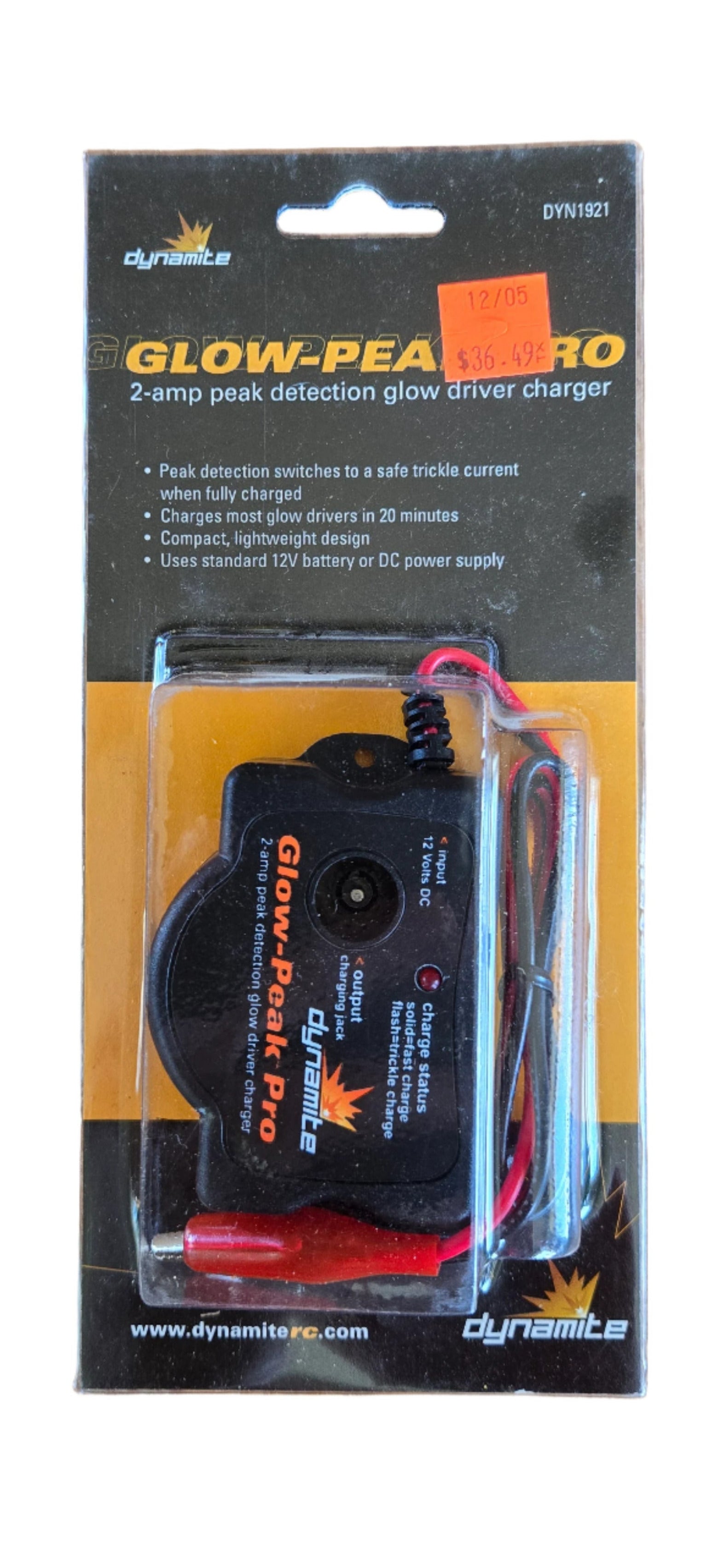 dynamite Glow-Peak Pro 2-amp peak DYN1921 – The Tinkers Inc. Hobbies