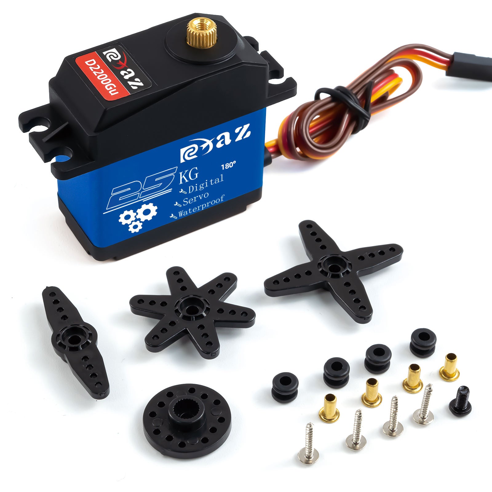 RCXAZ Metal Gear Digital Servo 25kg – The Tinkers Inc. Hobbies